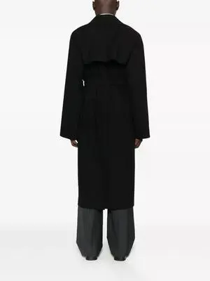 THE ROW Belted Double-breasted Coat
