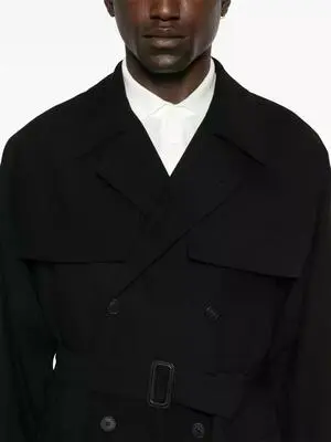 THE ROW Belted Double-breasted Coat