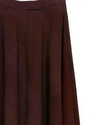 Officine Générale Pleated A-line Skirt
