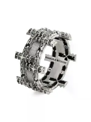 Emanuele Bicocchi Notre-dame Double-band Ring