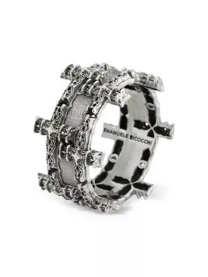 Emanuele Bicocchi Notre-dame Double-band Ring