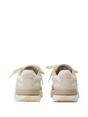 LANVIN Jla Panelled Lace-up Sneakers - Neutrals