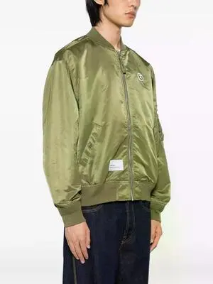 AAPE BY *A BATHING APE Logo-patched Bomber Jacket