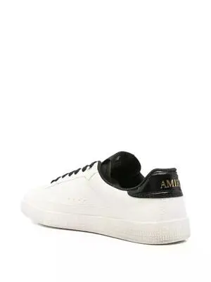 Amiri Star-motif Leather Low Top Sneakers