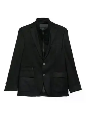 Karl Lagerfeld Single-breasted Blazer - Black