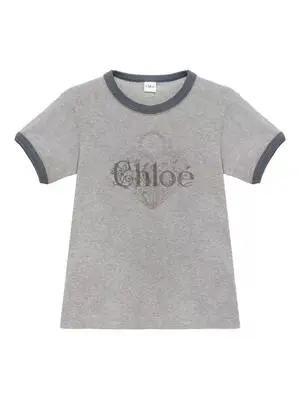 Chloé Logo Cotton T-shirt