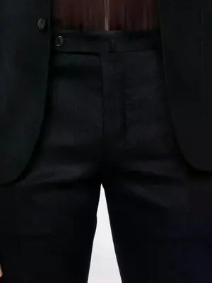 Incotex Pressed-crease Trousers - Blue