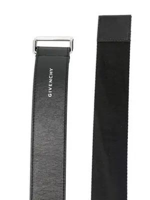 Givenchy Logo-stamp Leather Belt