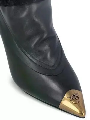 Pinko 90mm Logo Boots