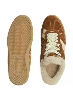 Woolrich Shearling-lined Stripe Sneakers - Fca