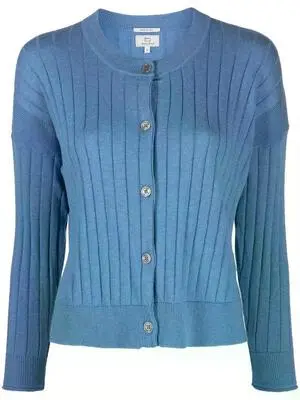 Woolrich Cotton Ribbed Cardigan