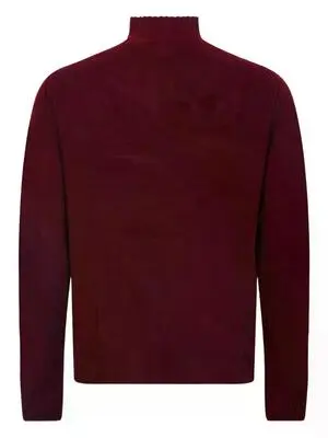VIVIENNE WESTWOOD Ribbed Logo Sweater - Red