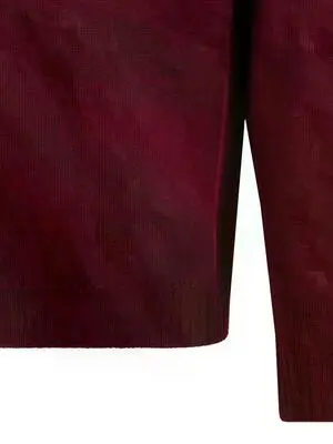 VIVIENNE WESTWOOD Ribbed Logo Sweater - Red