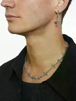 Emanuele Bicocchi Notre-dame Cross Necklace