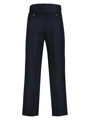 PT TORINO Virgin Wool Trousers - Blue