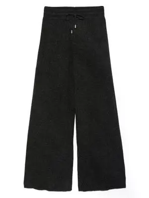 Eric Bompard Ribbed Drawstring Trousers