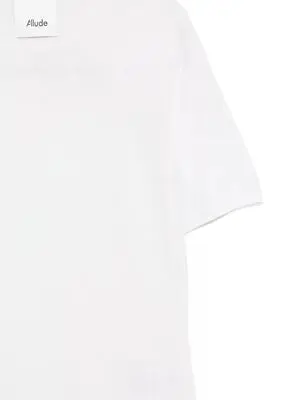 ALLUDE Crew-neck T-shirt