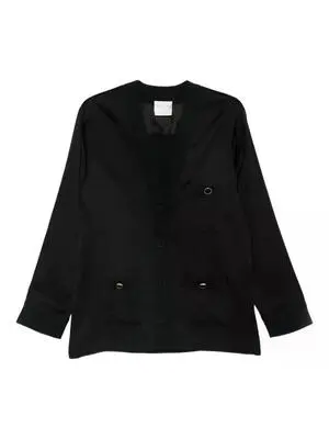 FORTE_FORTE Button-up Fitted Jacket
