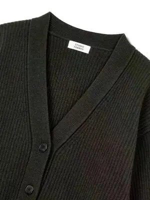 STUDIO TOMBOY Ribbed-knit Cardigan - Grey