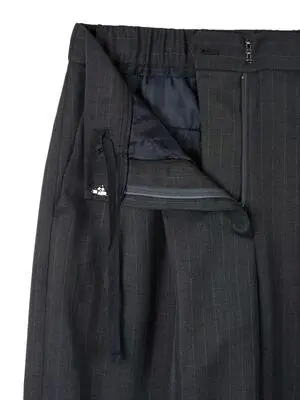 STUDIO TOMBOY Pinstriped Wide-leg Trousers
