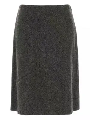 Miu Miu Shetland Wool Pencil Skirt