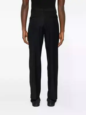 SAMSOE SAMSOE Straight-leg Tailored Trousers - Black