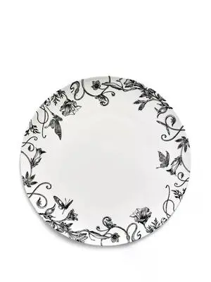 SERAX X Tomorrowland Floral-print Plate - White