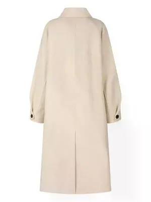 STUDIO TOMBOY Balmacaan Single-breasted Coat - Neutrals