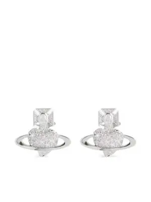 VIVIENNE WESTWOOD Valentine's Agnatha Orb-embellished Earrings - Silver