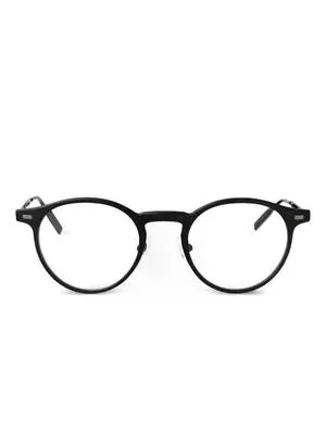 Montblanc Round-frame Glasses - Black