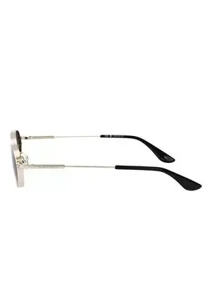 Alexander McQueen Oval-frame Sunglasses
