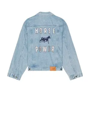 SIEGELMAN STABLE X Ford Patched Denim Jacket