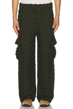 ISA BOULDER Rectangle Pants - Army