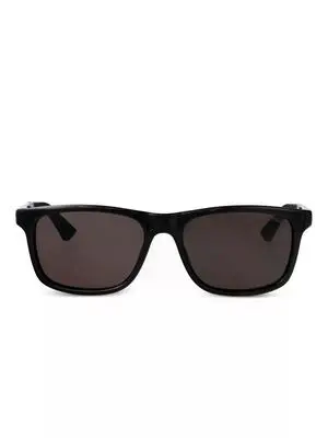 Montblanc Rectangle-frame Sunglasses - Black