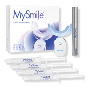 MYSMILE Ultimate Teeth Whitening Kit With Enamel Strengthening Gel - One-color