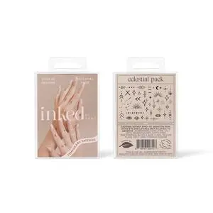 INKED BY DANI Celestial Temporary Tattoo Pack - One-color