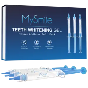 MYSMILE Teeth Whitening Gel Refill Pack With 18% Cp - One-color