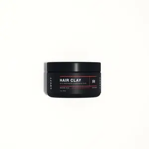 CRVFT Hair Clay Medium Hold, Low Shine, 30 Day Supply - One-color
