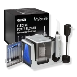 MYSMILE Lp233 Pro Uvc Countertop Water Flosser With Water Heating Function - Silver