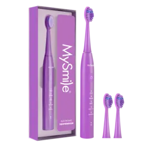 MYSMILE Dy156 Essential Electric Toothbrush With 5 Modes - Purple