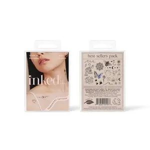 INKED BY DANI Best Sellers Temporary Tattoo Pack - One-color