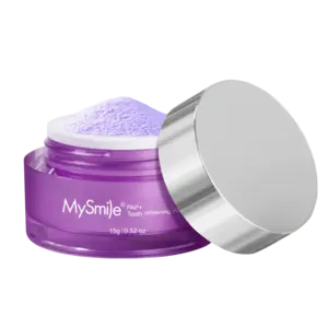 MYSMILE Pap Purple Teeth Whitening Powder