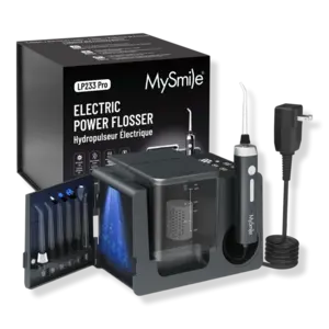 MYSMILE Lp233 Pro Uvc Countertop Water Flosser With Water Heating Function - Grey