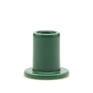 HAY Tube Candleholder Small - Green