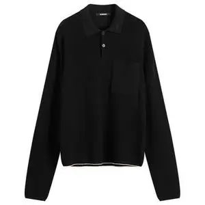 Jacquemus Knitted Polo Shirt