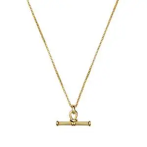 MISSOMA Ridge T-bar Chain Necklace - Gold