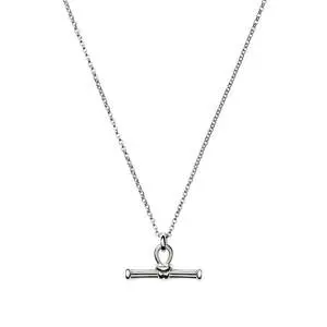 MISSOMA Ridge T-bar Chain Necklace - Silver