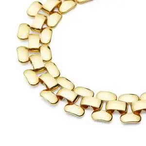 MISSOMA Timepiece Wide Chain Bracelet - Gold