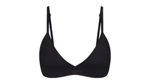 Nike X Skims Shine Triangle Bra - Obsidian
