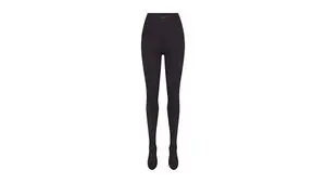 Nike X Skims Matte Footsie Grip Legging - Obsidian